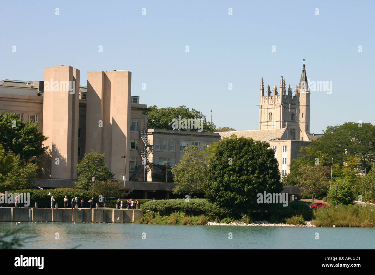 campus of Northwestern University, Evanston IL Stock Photo - Alamy