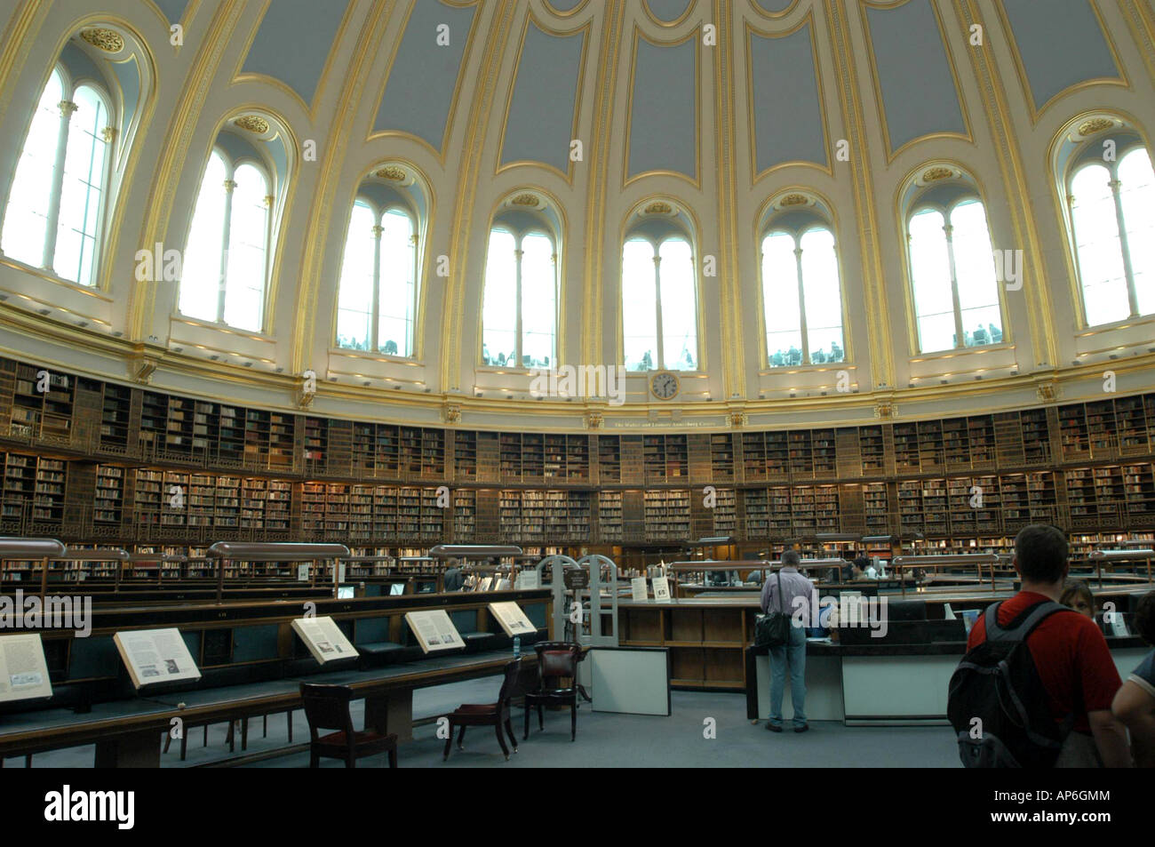 The Reading Room at The British Museum London England 16 08 2004 Stock ...