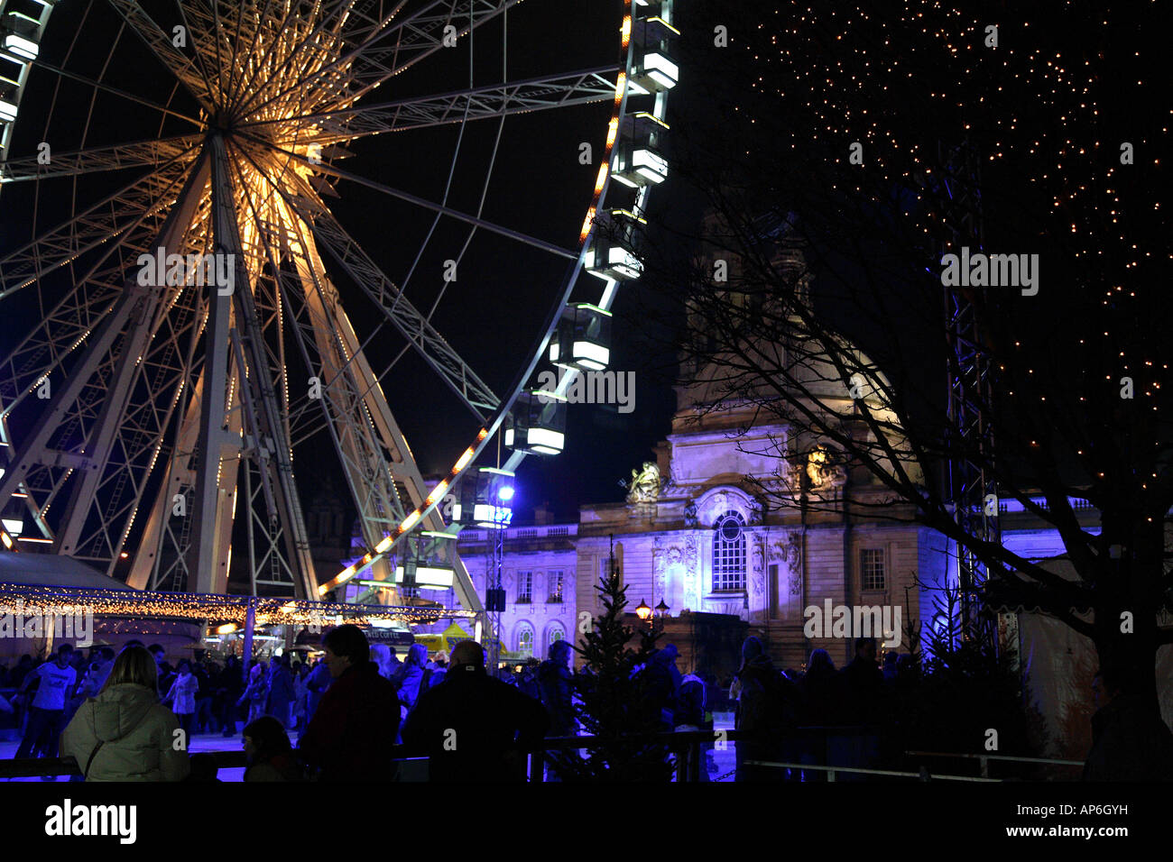 Cardiff Winter Wonderland - annual Christmas Fairground featuring a fun ...