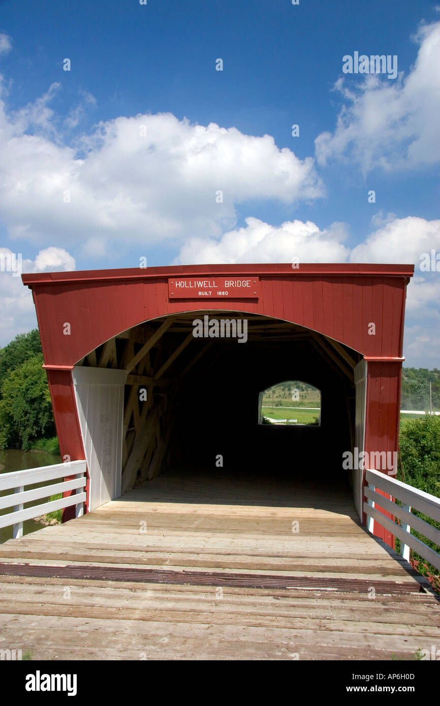 Holliwell Bridge one of the covered bridges in Madison County Iowa ...