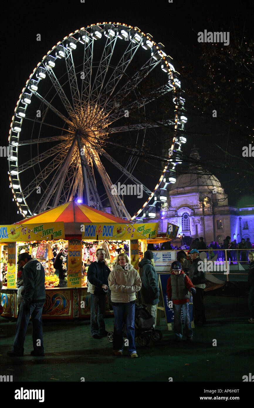 Cardiff Winter Wonderland - annual Christmas Fairground featuring a fun ...