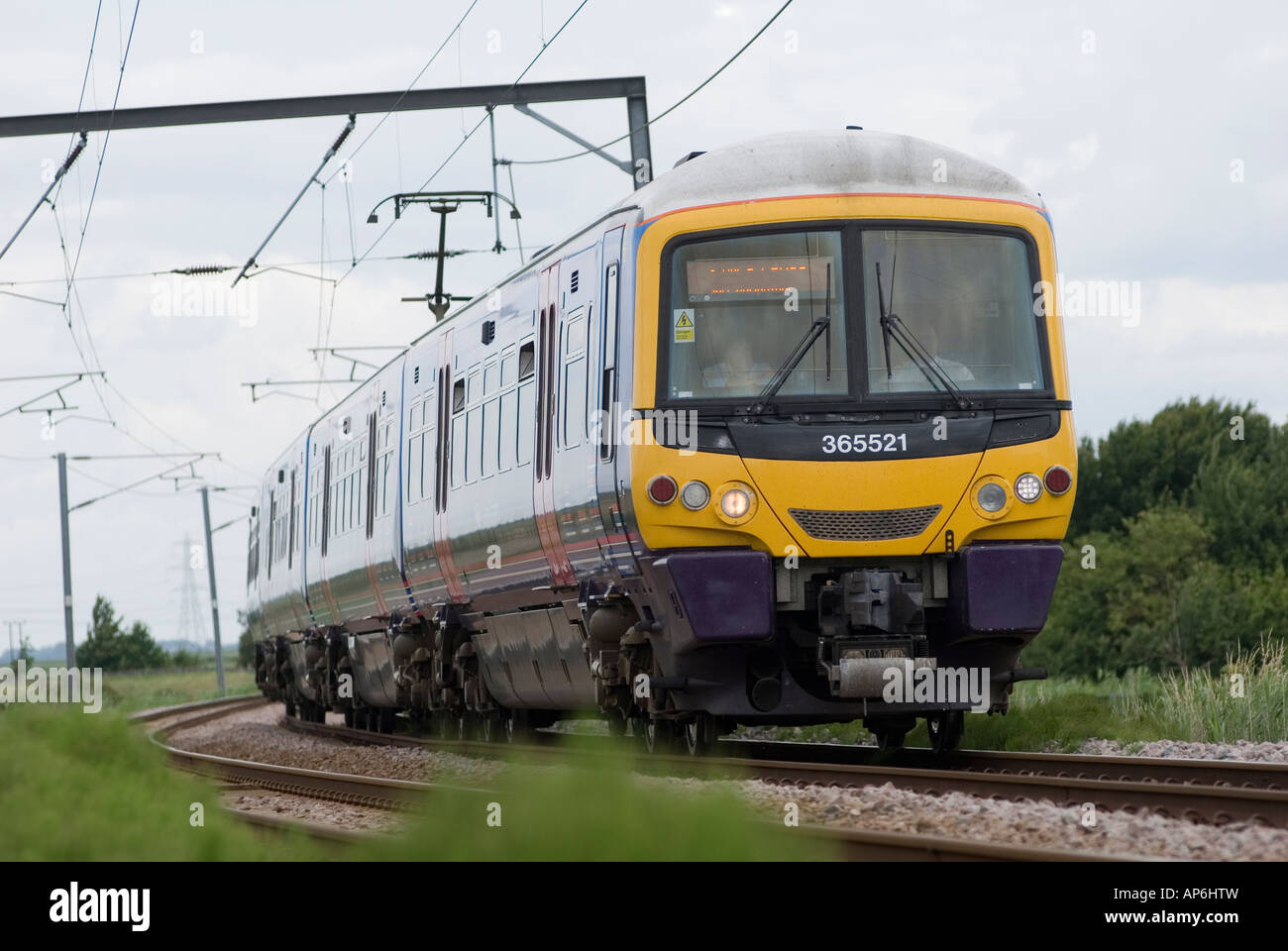 A first group class 365 train running on a First Capital Connect ...