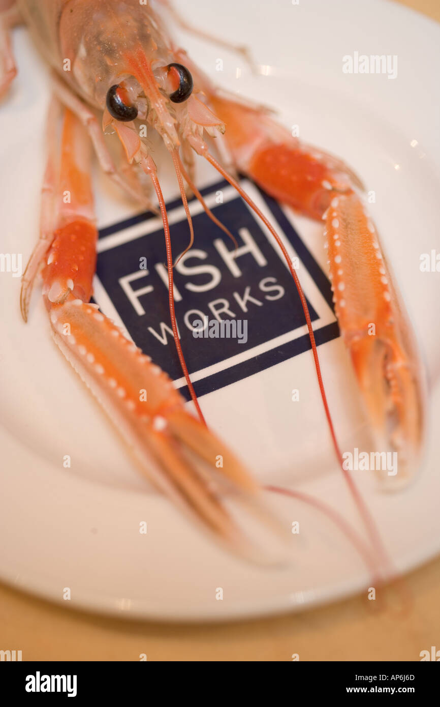 Fishworks Restaurant Marylebone High Street London England UK Stock ...