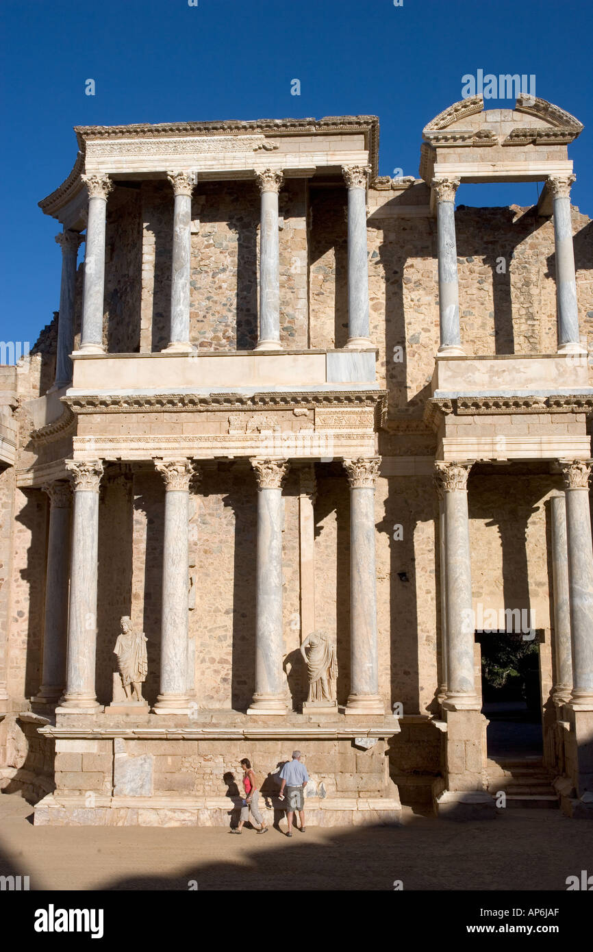 The Roman Theatre Stock Photo - Alamy