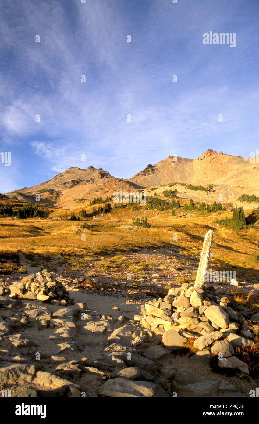 North America, USA, Washington State, Goat Rocks Wilderness. The Goat ...