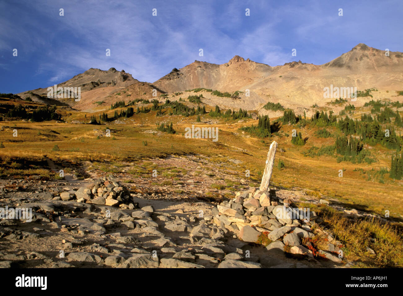 North America, USA, Washington State, Goat Rocks Wilderness. The Goat ...