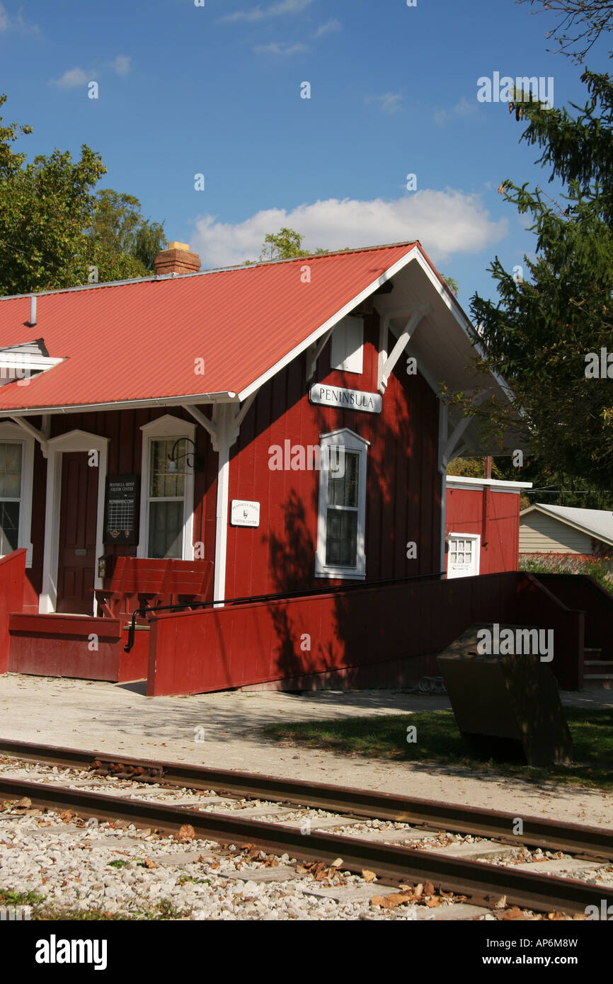 Peninsula Railroad Station Cuyahoga Valley Scenic Railroad Cuyahoga ...