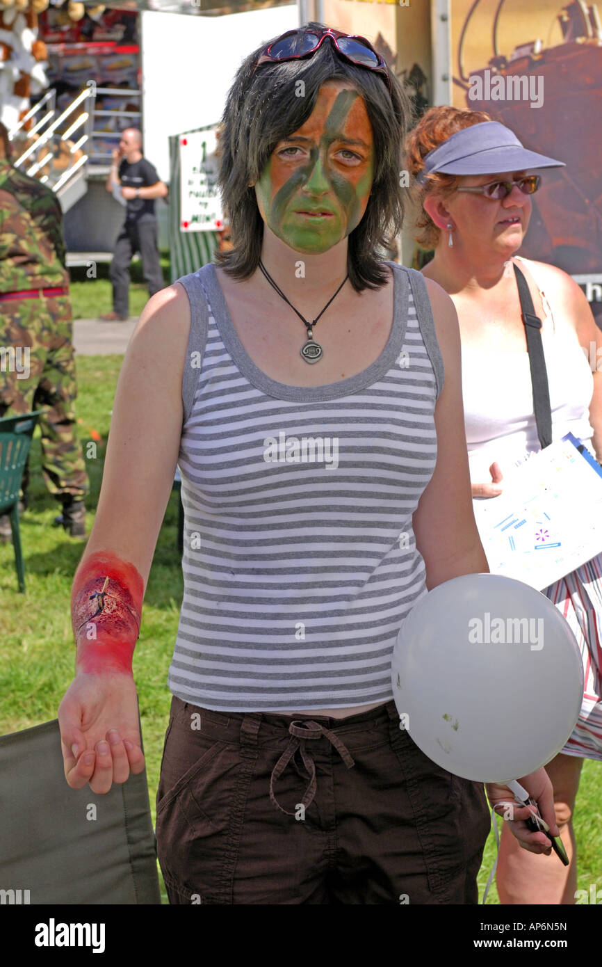 Fake wounds hi-res stock photography and images - Alamy