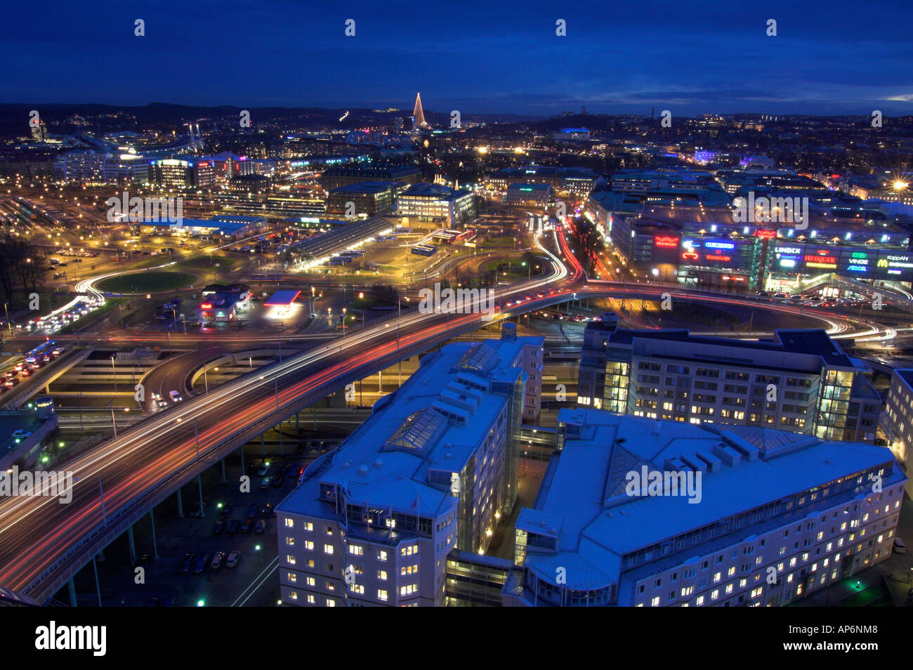 Scandinavian night scape hi-res stock photography and images - Alamy