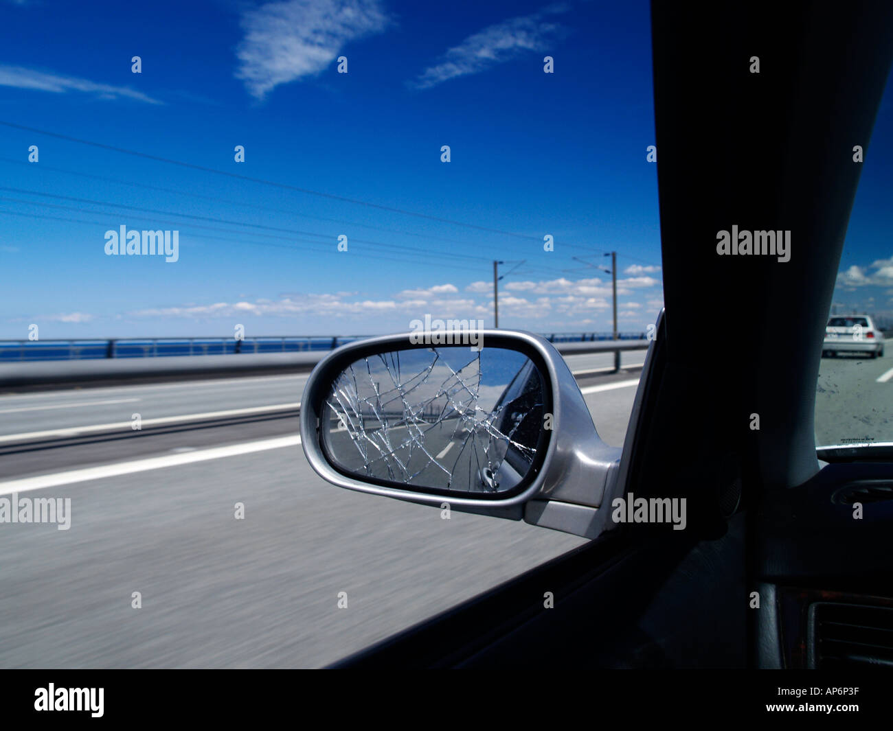 Broken wing mirror hi-res stock photography and images - Alamy