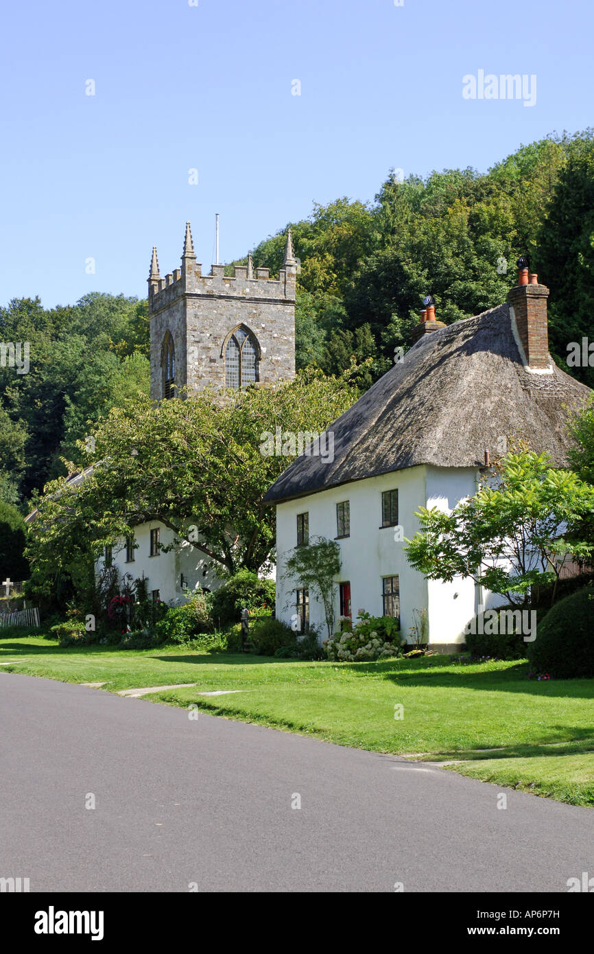 The Parish church of Milton Abbas Dorset built by James Wyatt in 1780 ...