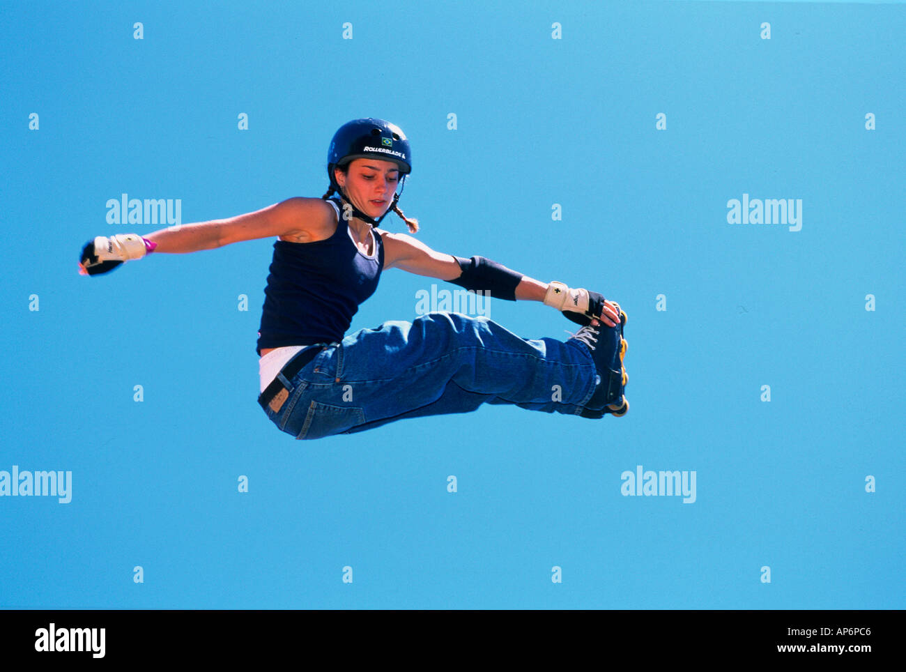 IN LINE SKATING Stock Photo - Alamy