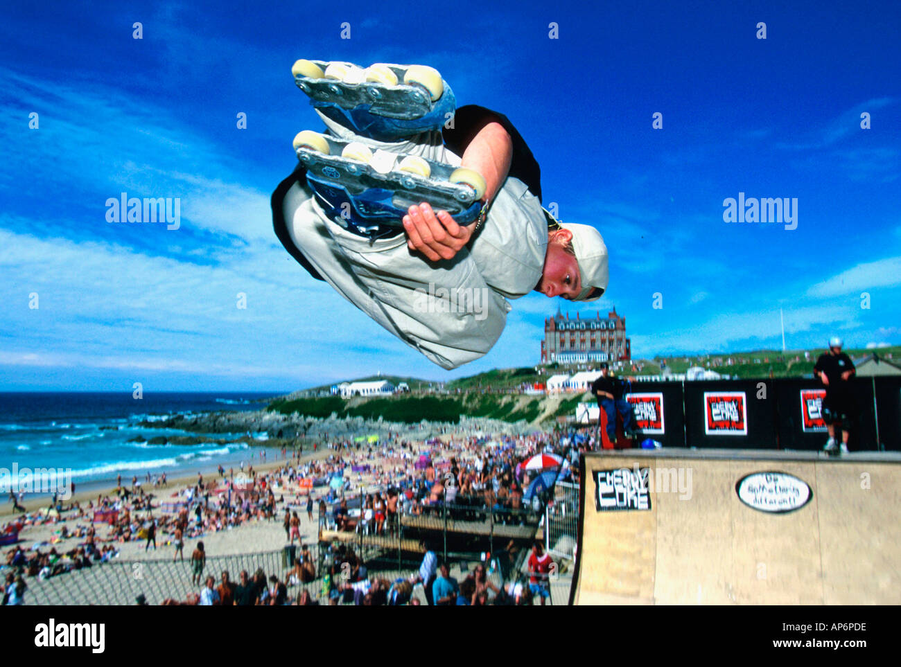 IN LINE SKATING AT HEADWORX CHAMPIONSHIPS 1997 Stock Photo - Alamy