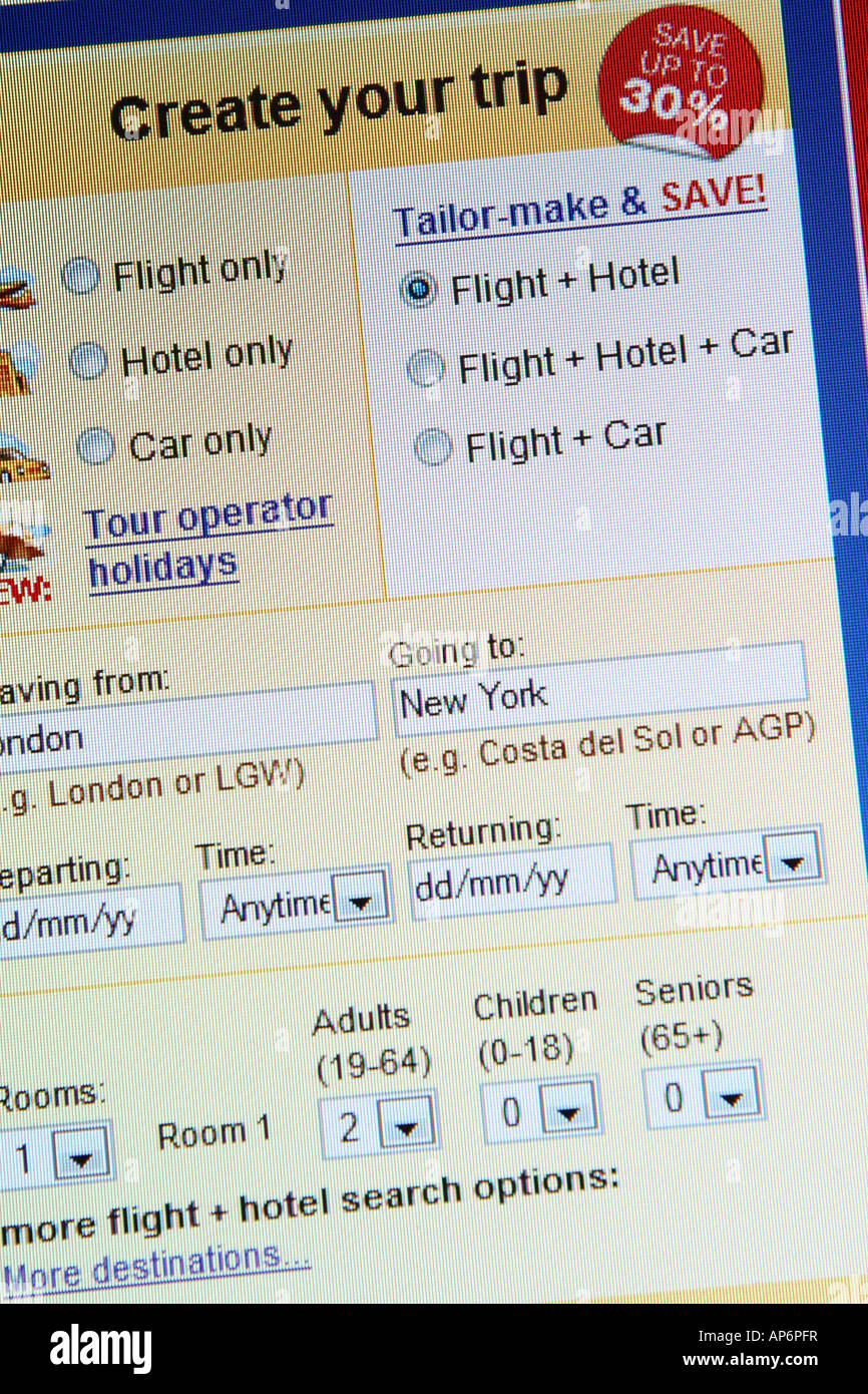 Booking holiday travel hi-res stock photography and images - Alamy