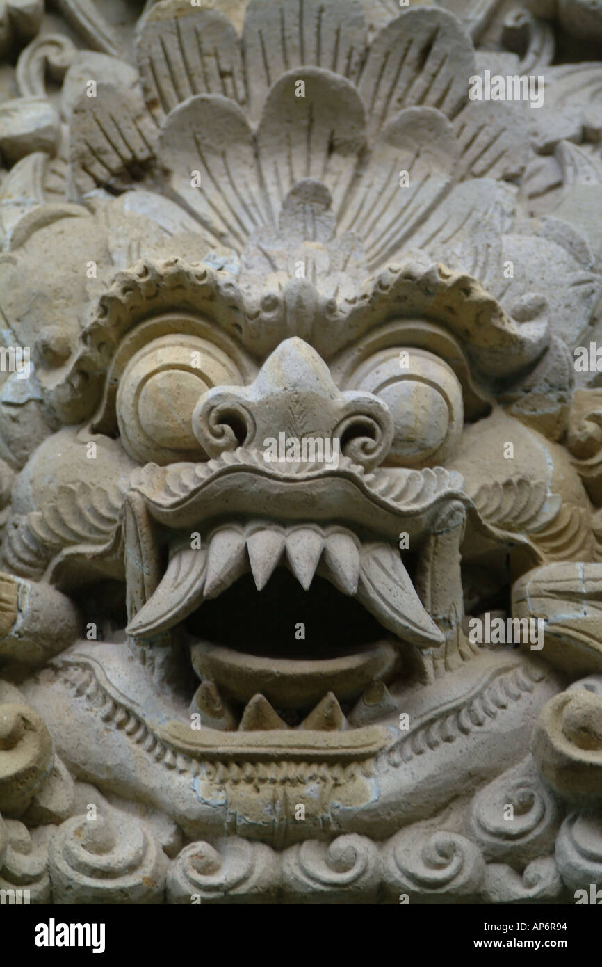Bali traditional stone carving Indonesia Stock Photo - Alamy