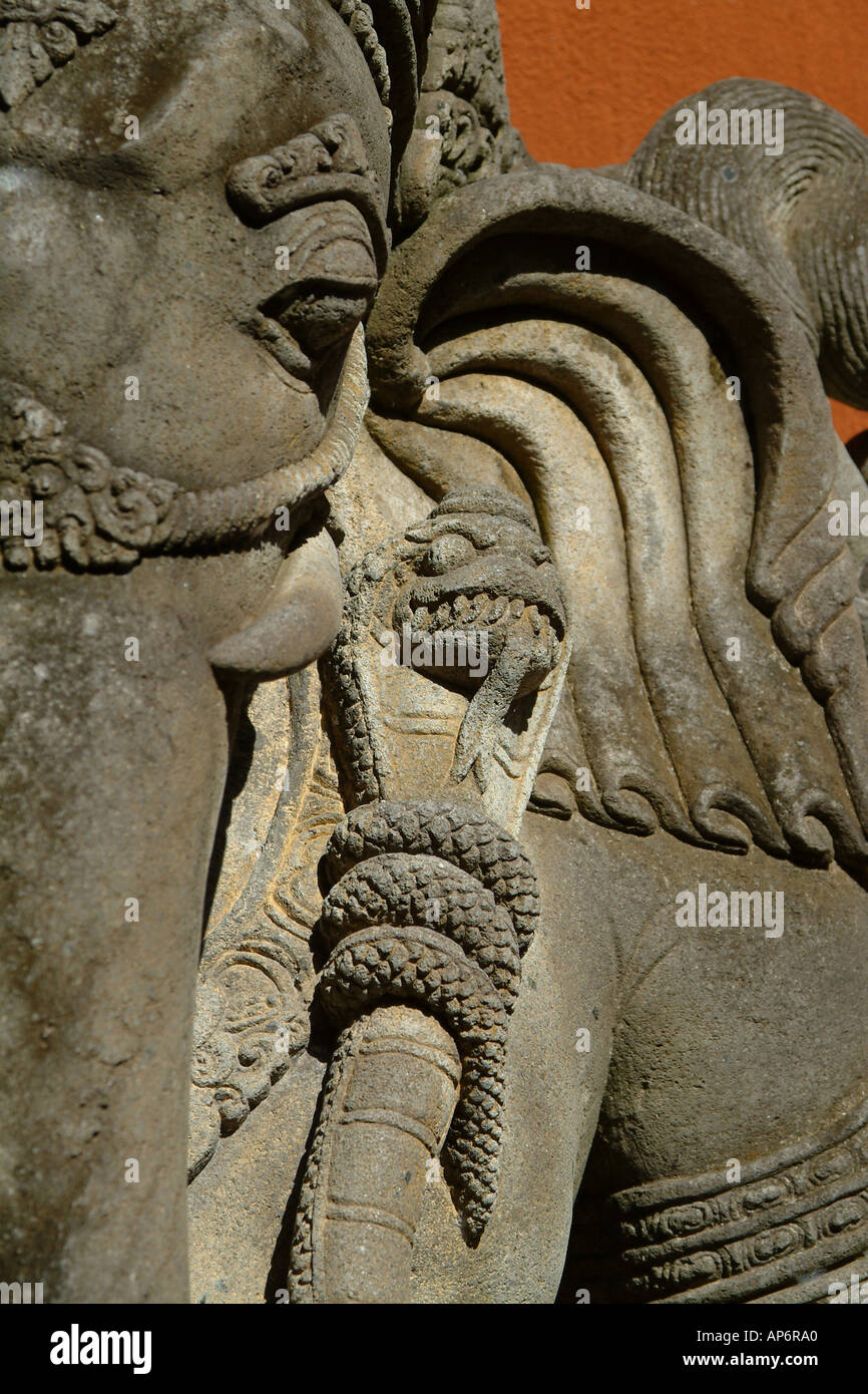 Ganesh Bali traditional stone carving Indonesia Stock Photo - Alamy