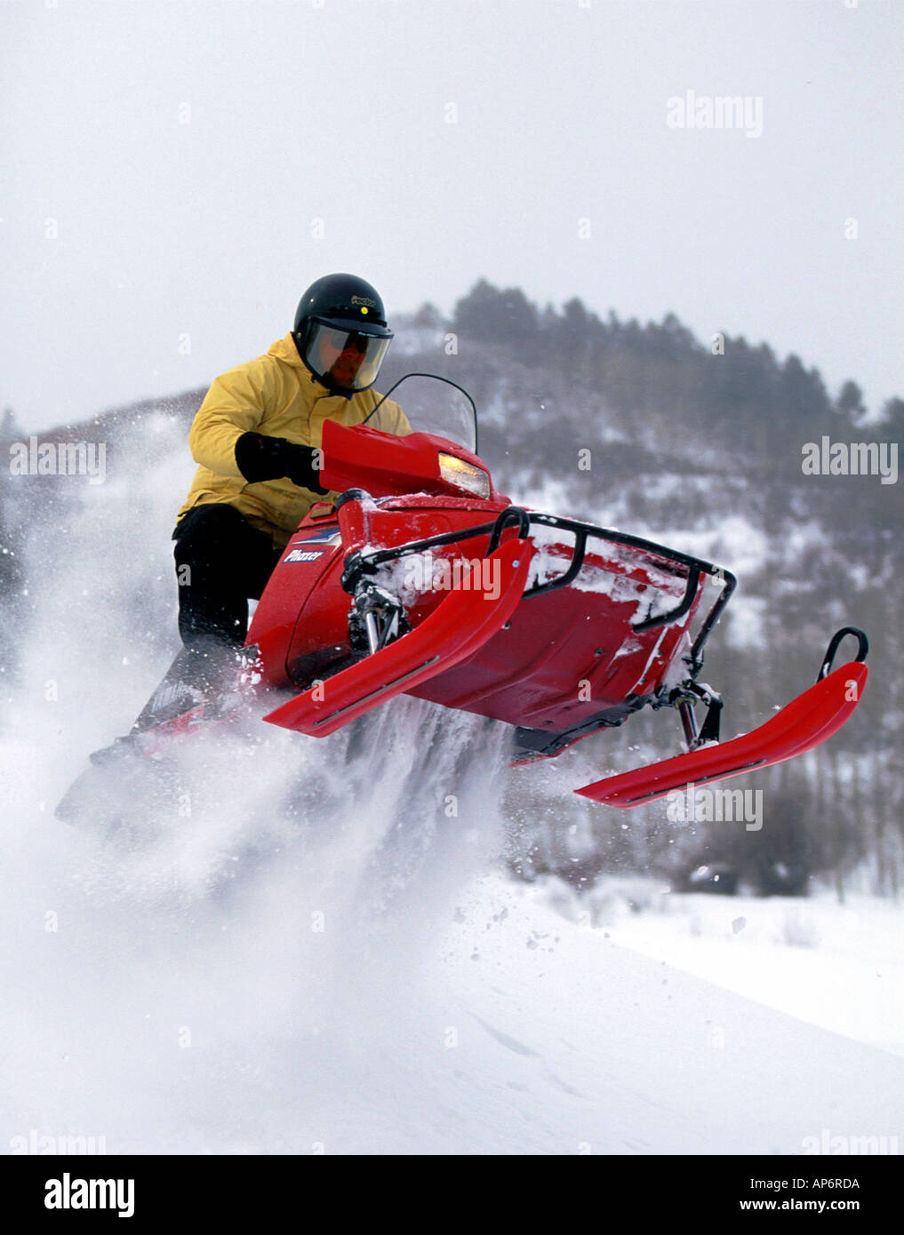 Snowmobiling in colorado hi-res stock photography and images - Alamy
