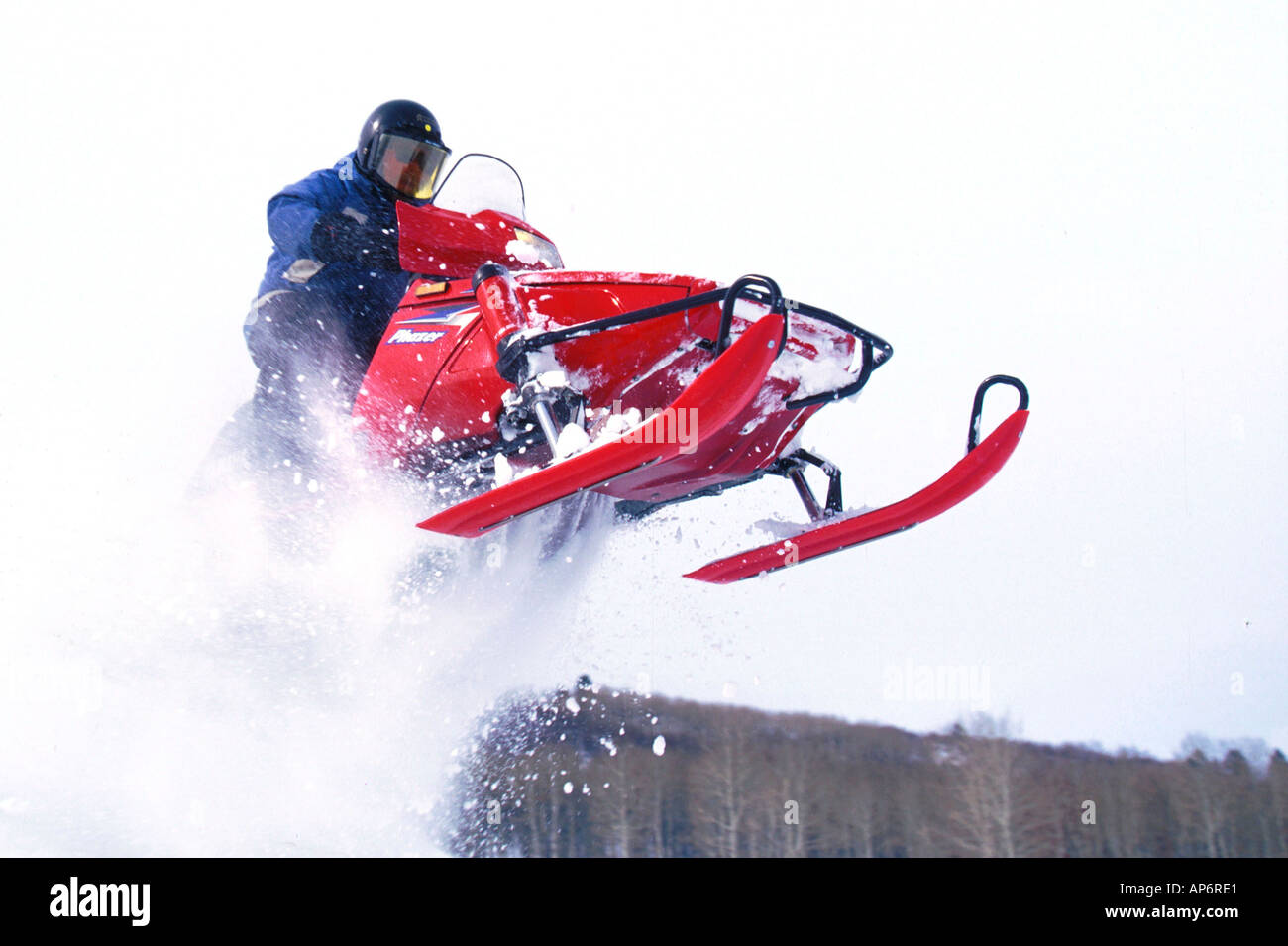 Snowmobiling action in colorado hi-res stock photography and images - Alamy