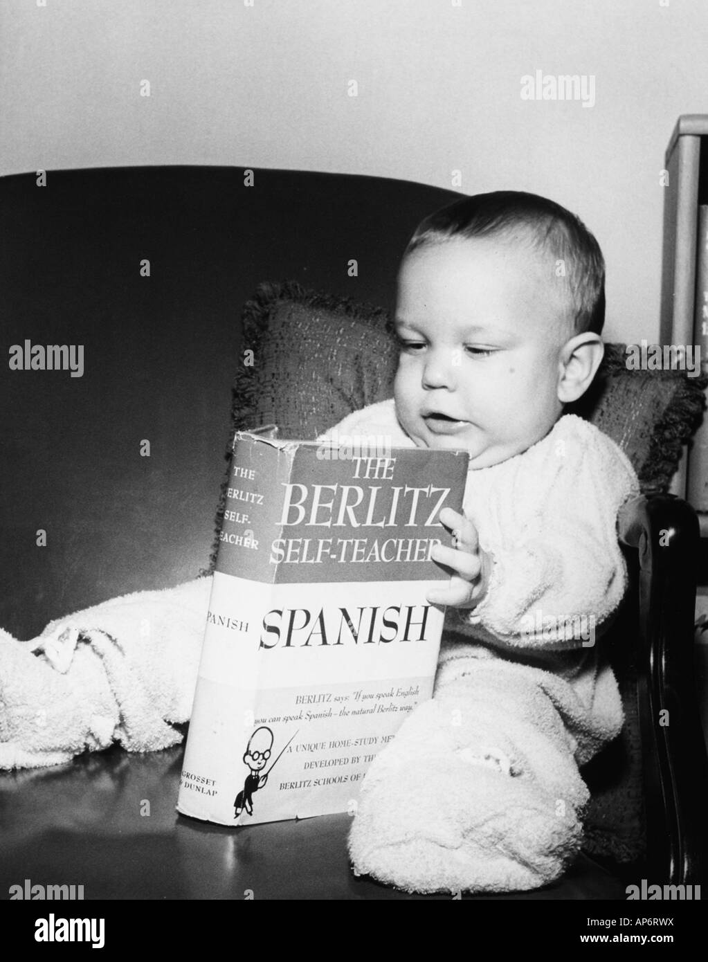 1950s baby hi-res stock photography and images - Alamy