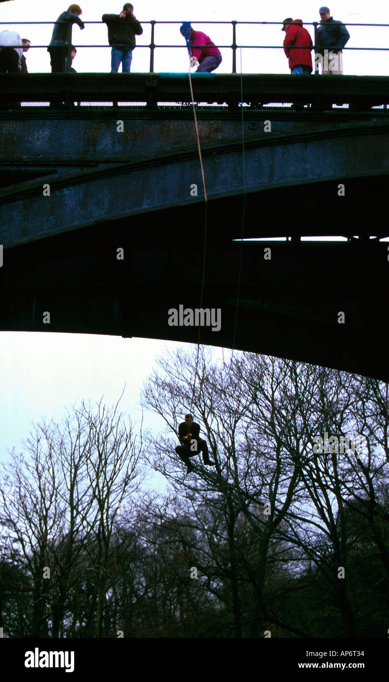 Bridge leap hi-res stock photography and images - Alamy