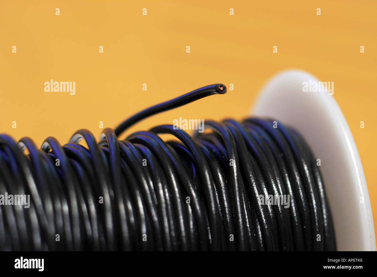 spool of wire Stock Photo - Alamy