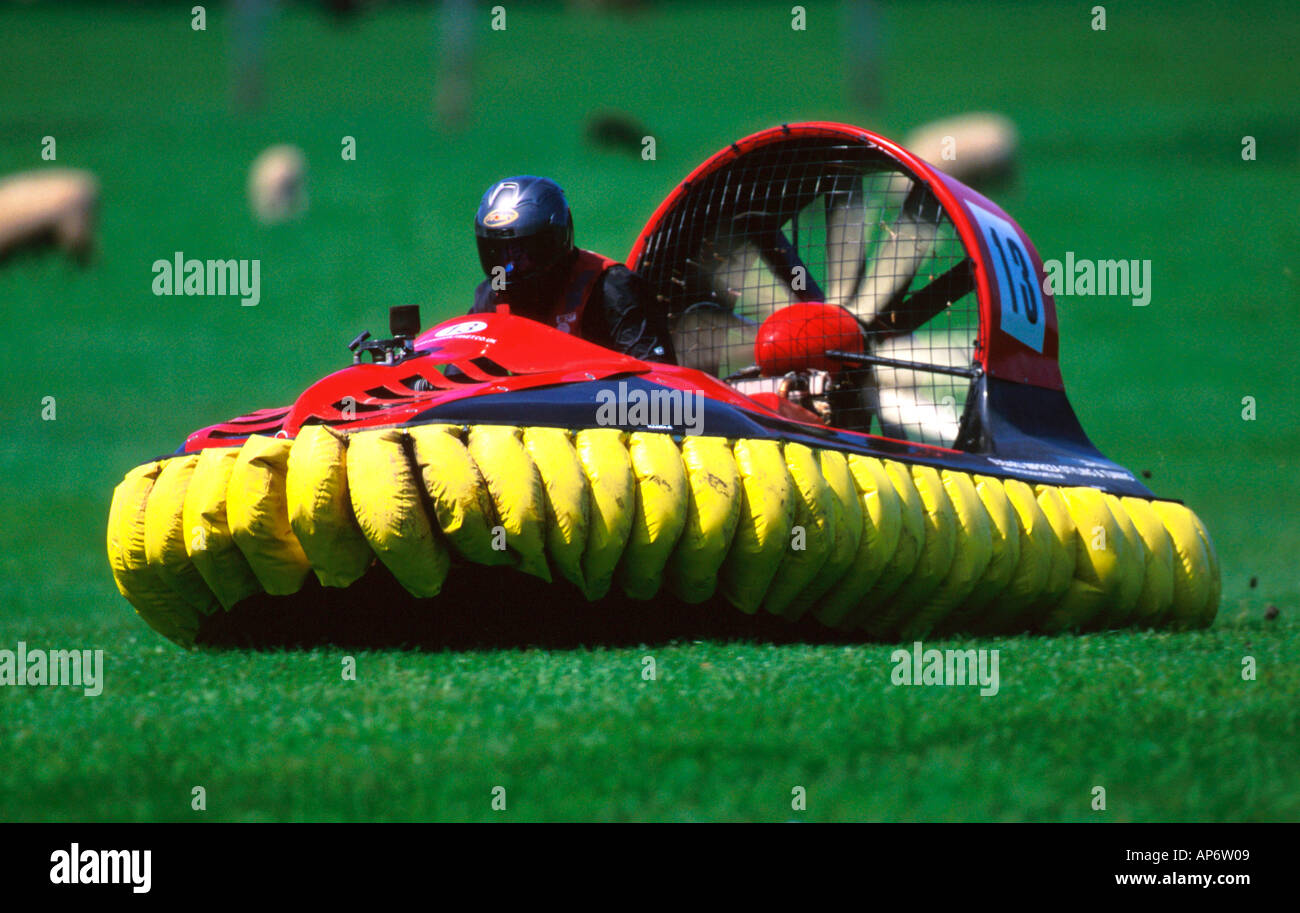 Hovercraft racing, preparations on land Stock Photo - Alamy