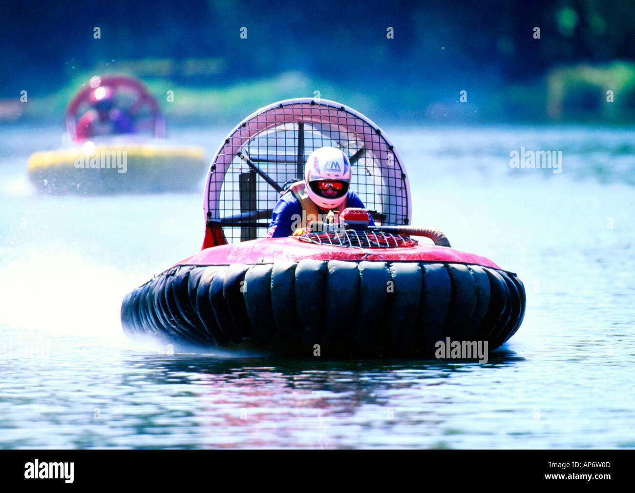 HOVERCRAFT RACING ACTION Stock Photo - Alamy