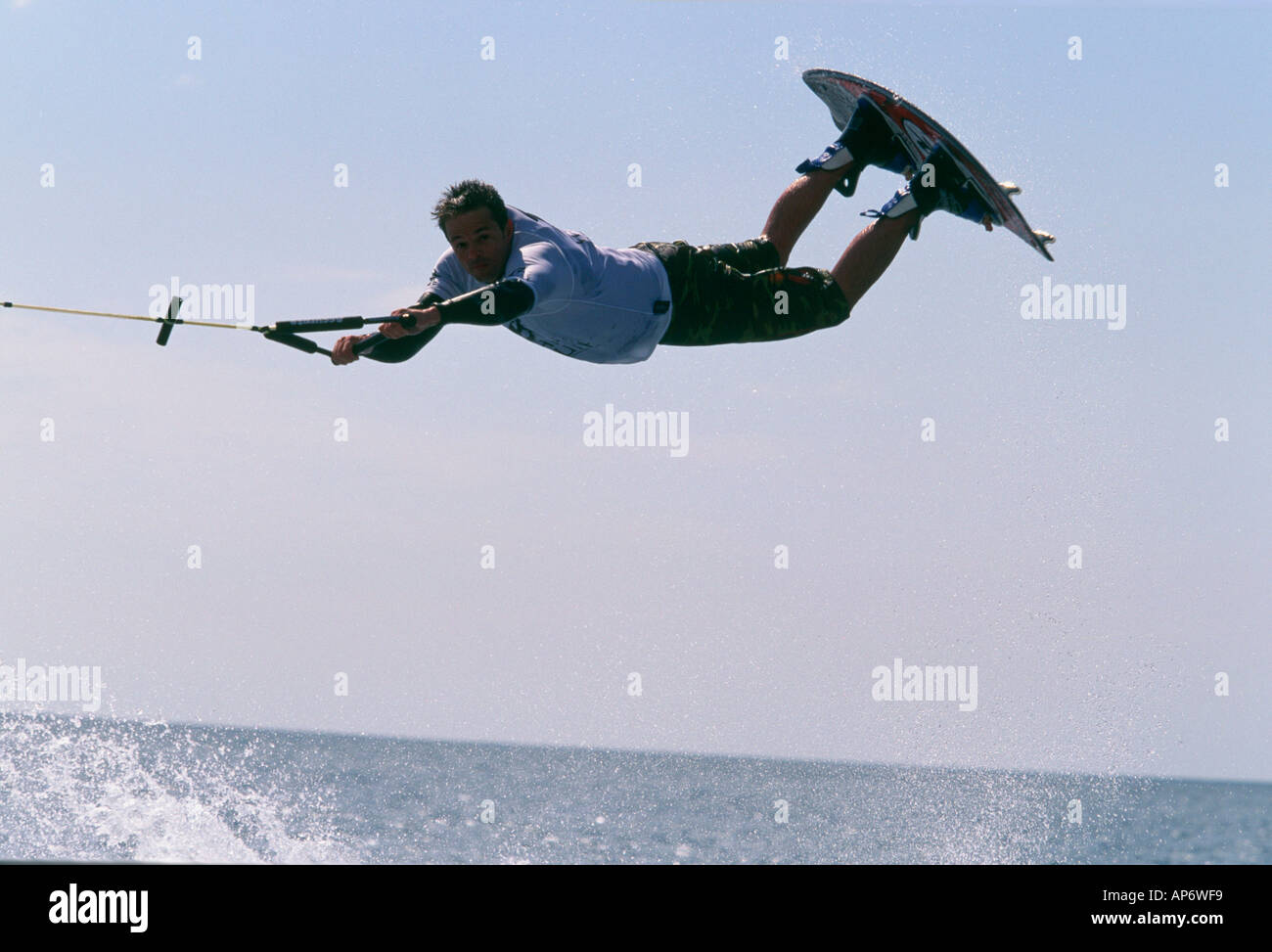 Wakeboarding teenager hi-res stock photography and images - Alamy