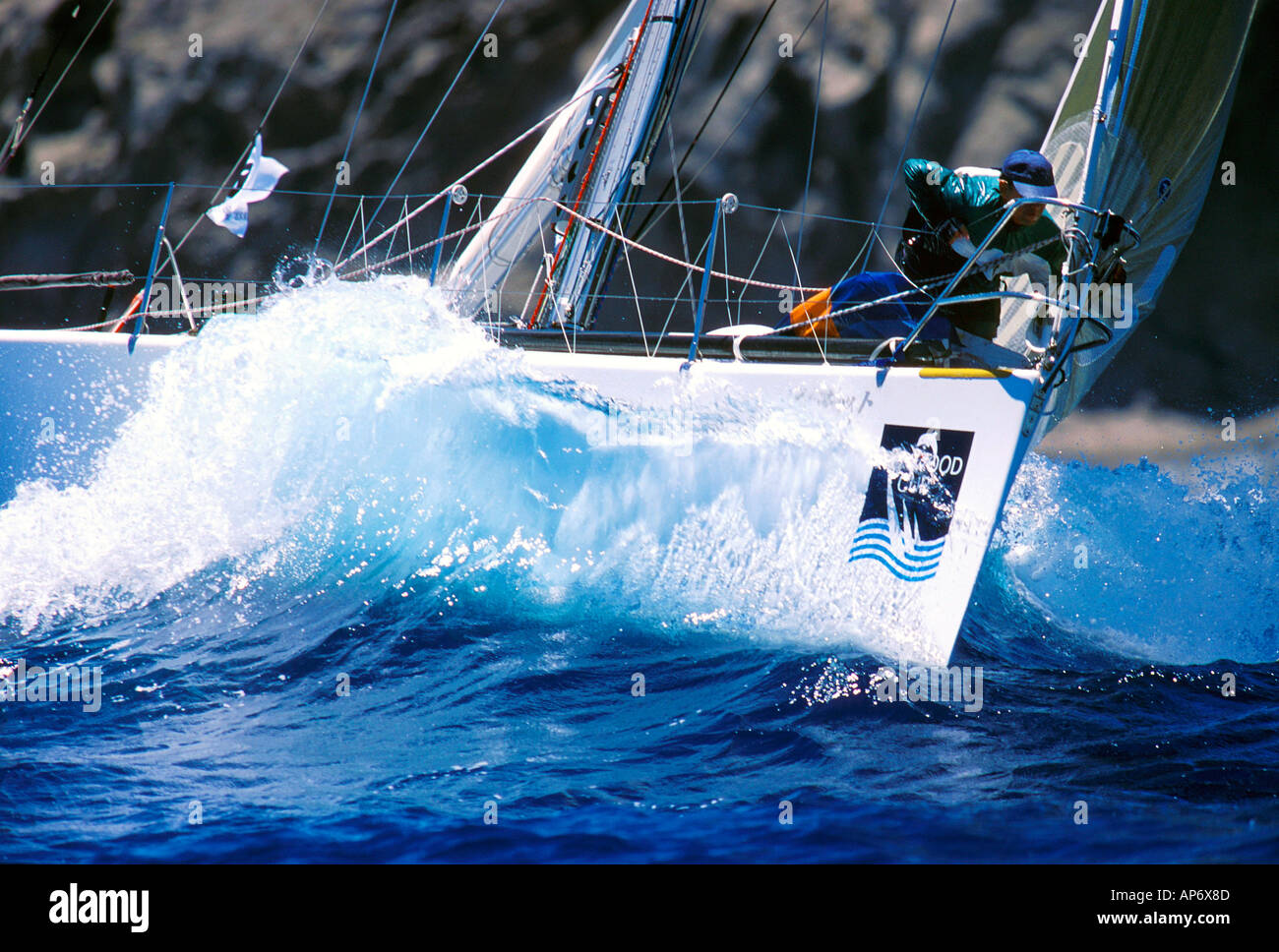 Yachts at the Kenwood Cup 2000 Stock Photo - Alamy