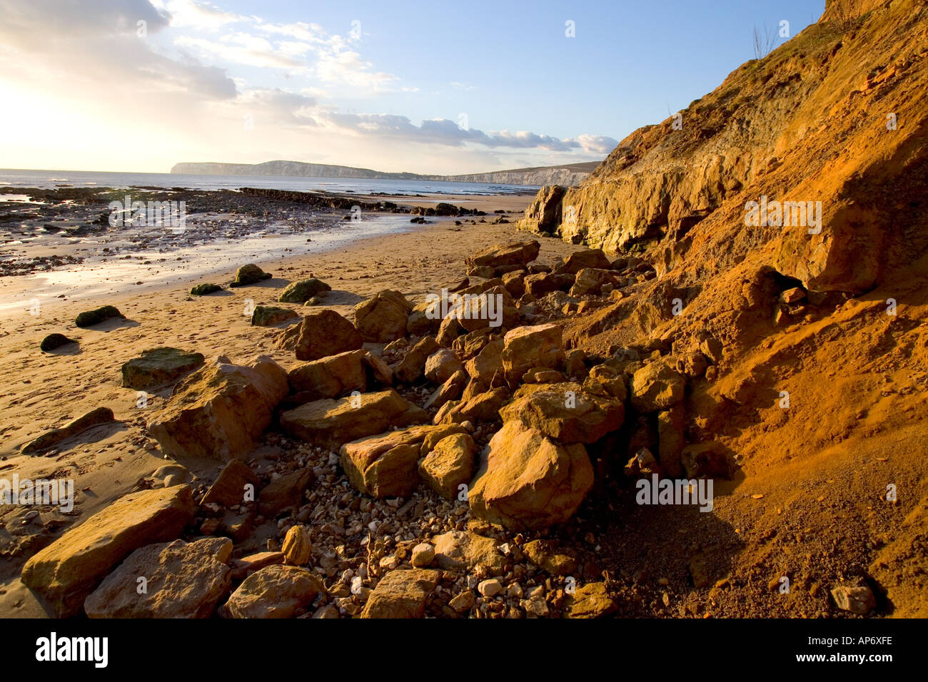 Compton Bay Isle of Wight England UK Stock Photo - Alamy