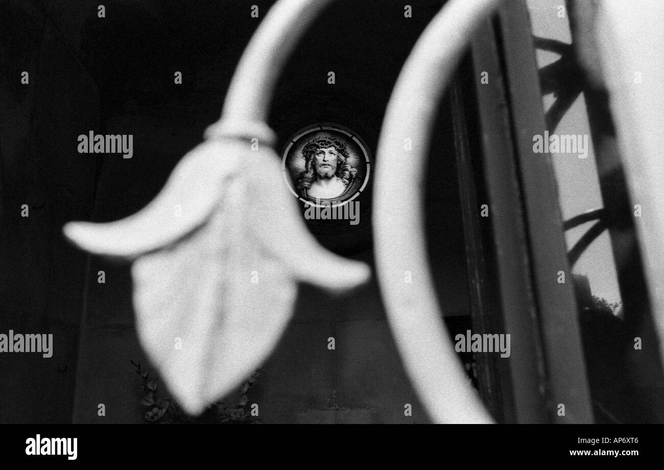 Tomb plaque Black and White Stock Photos & Images - Alamy