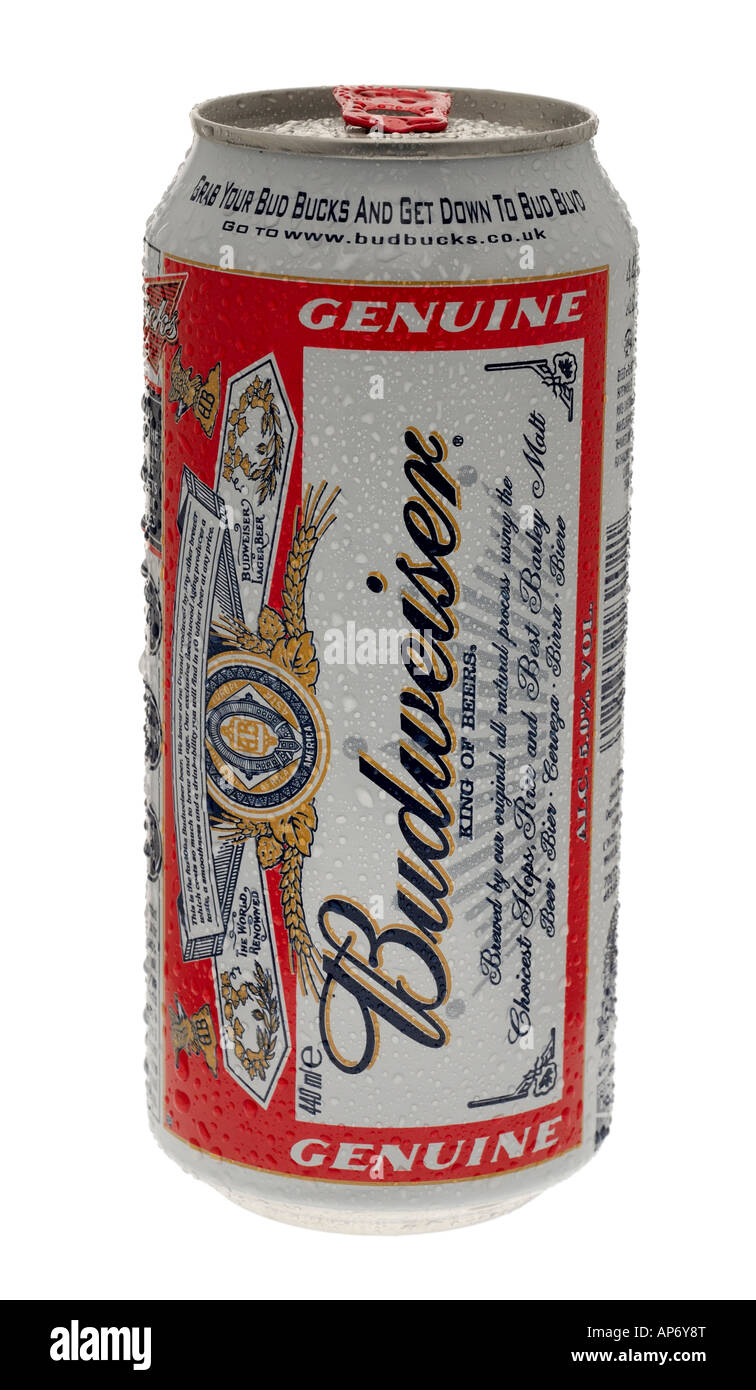 Budweiser beer can hi-res stock photography and images - Alamy