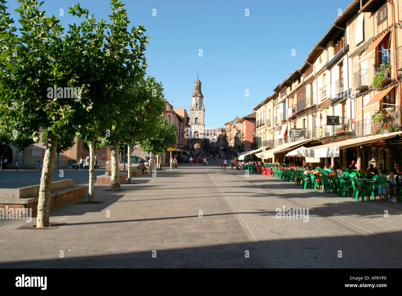 Traditional town centre, Toro, Spain Stock Photo - Alamy