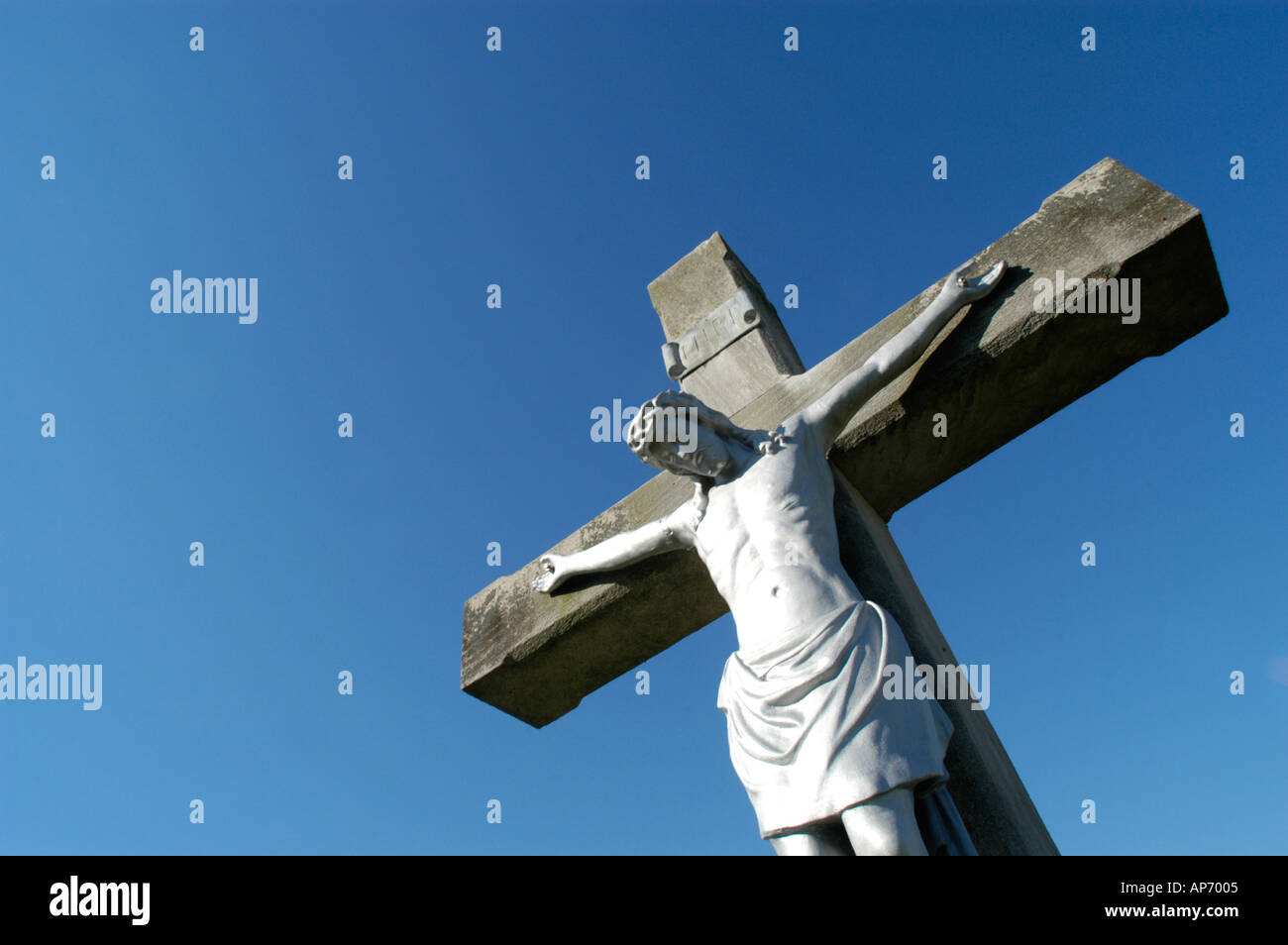 Christ on a Cross Stock Photo - Alamy