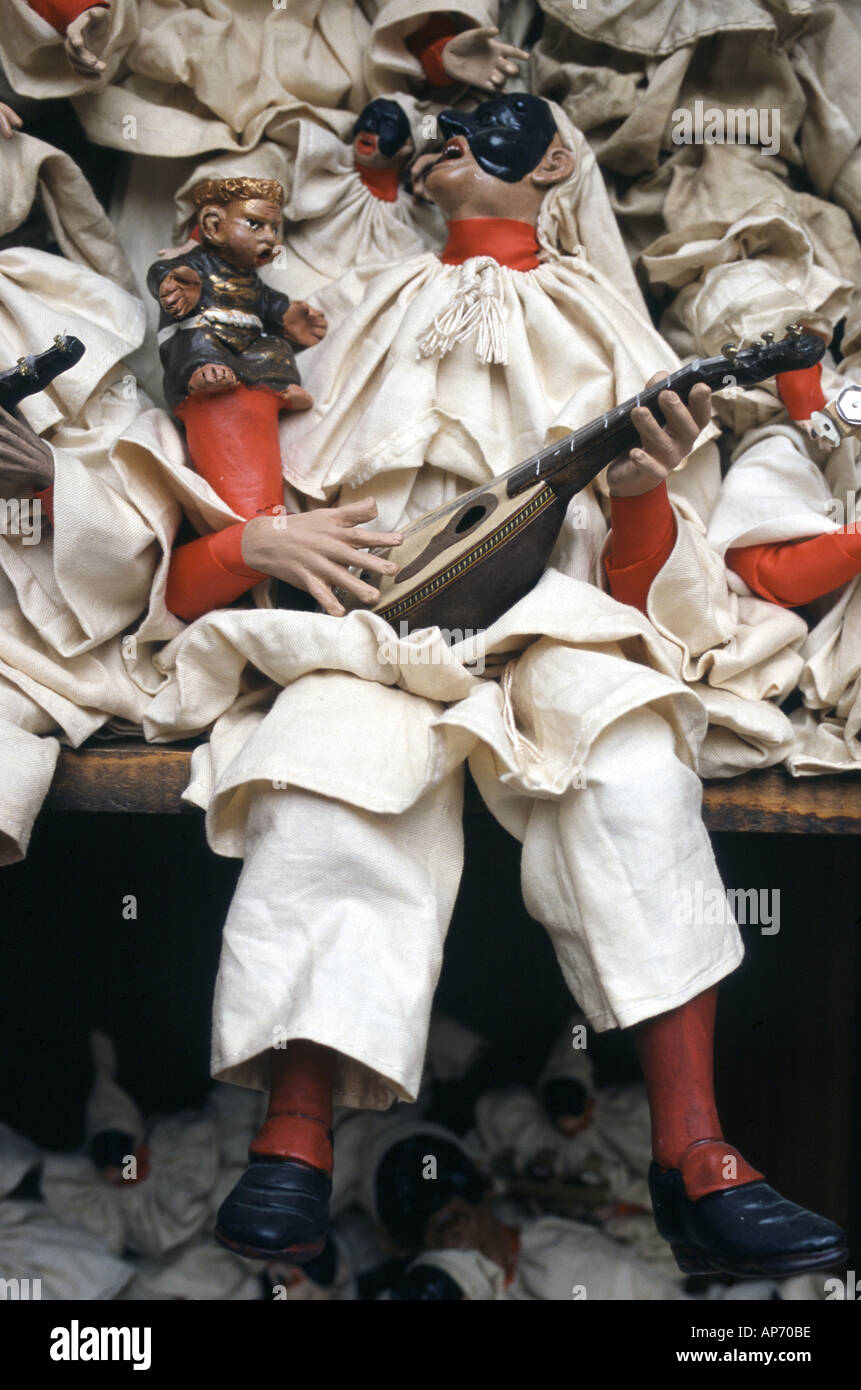Naples Italy Pulcinella traditional neapolitan mask Stock Photo - Alamy