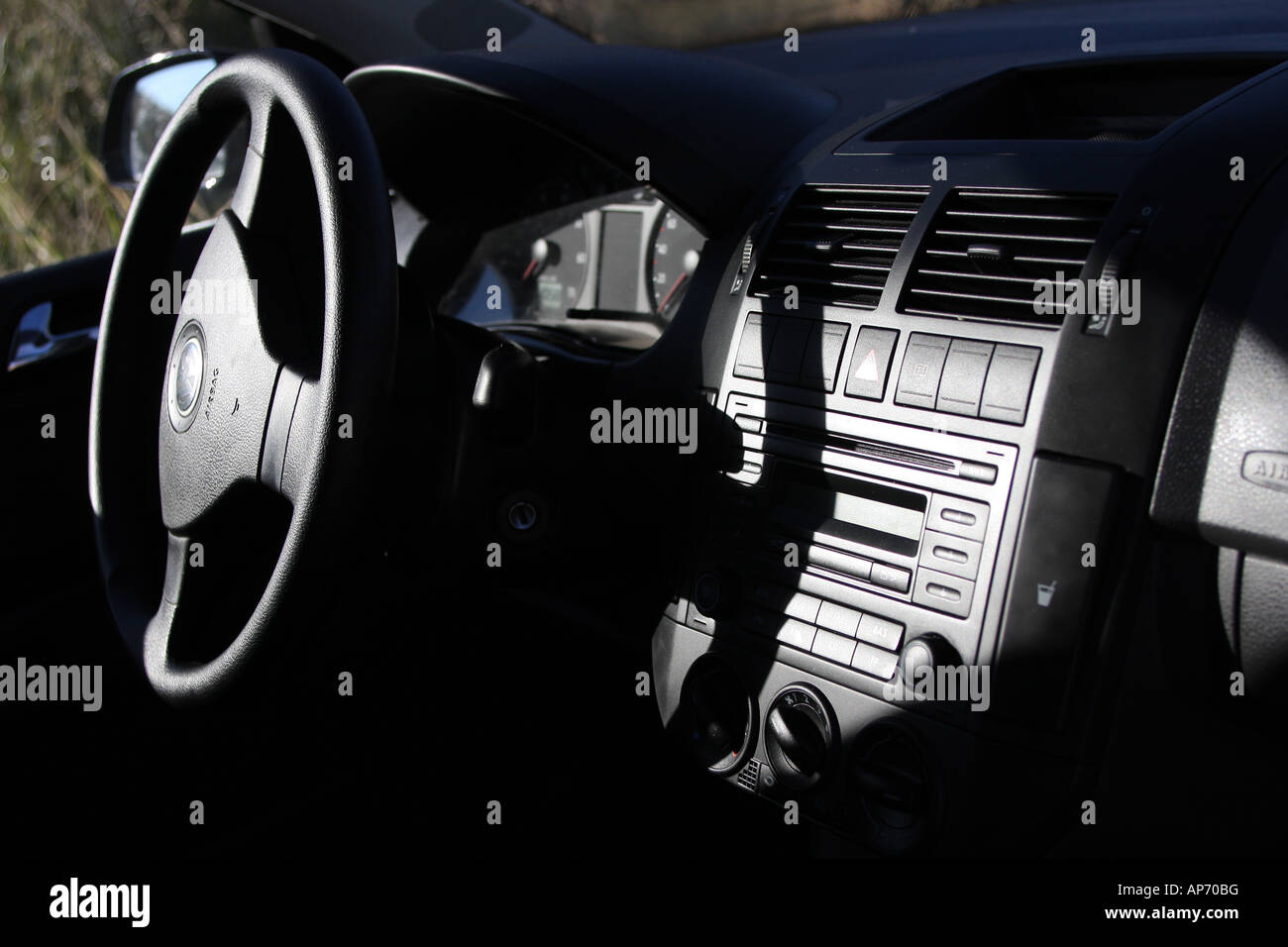 interior car console Stock Photo - Alamy