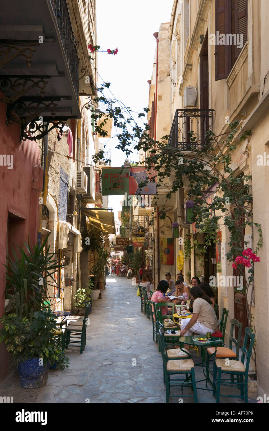 Cafe old crete people hi-res stock photography and images - Alamy