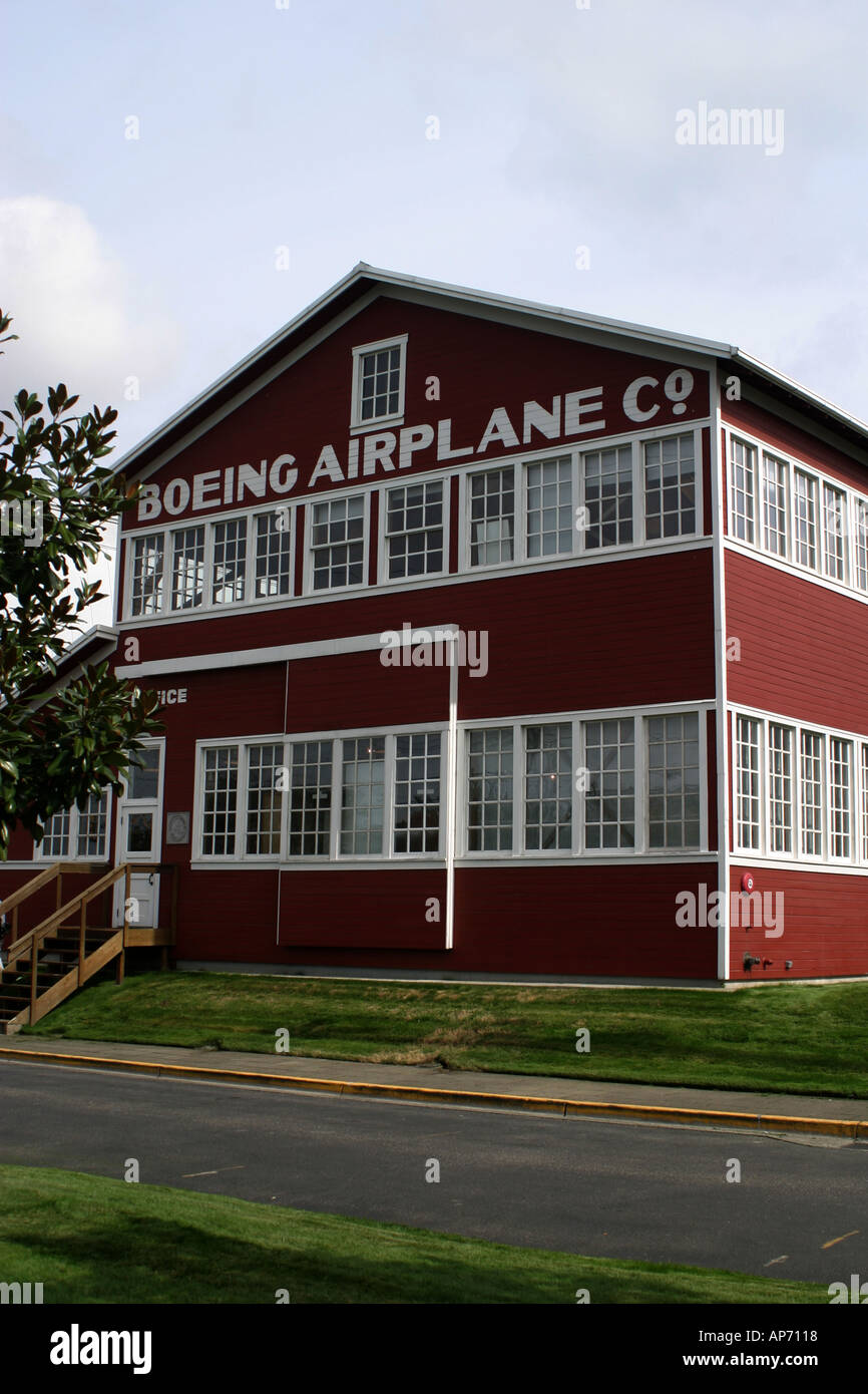 The Boeing Factory Seattle Stock Photo - Alamy