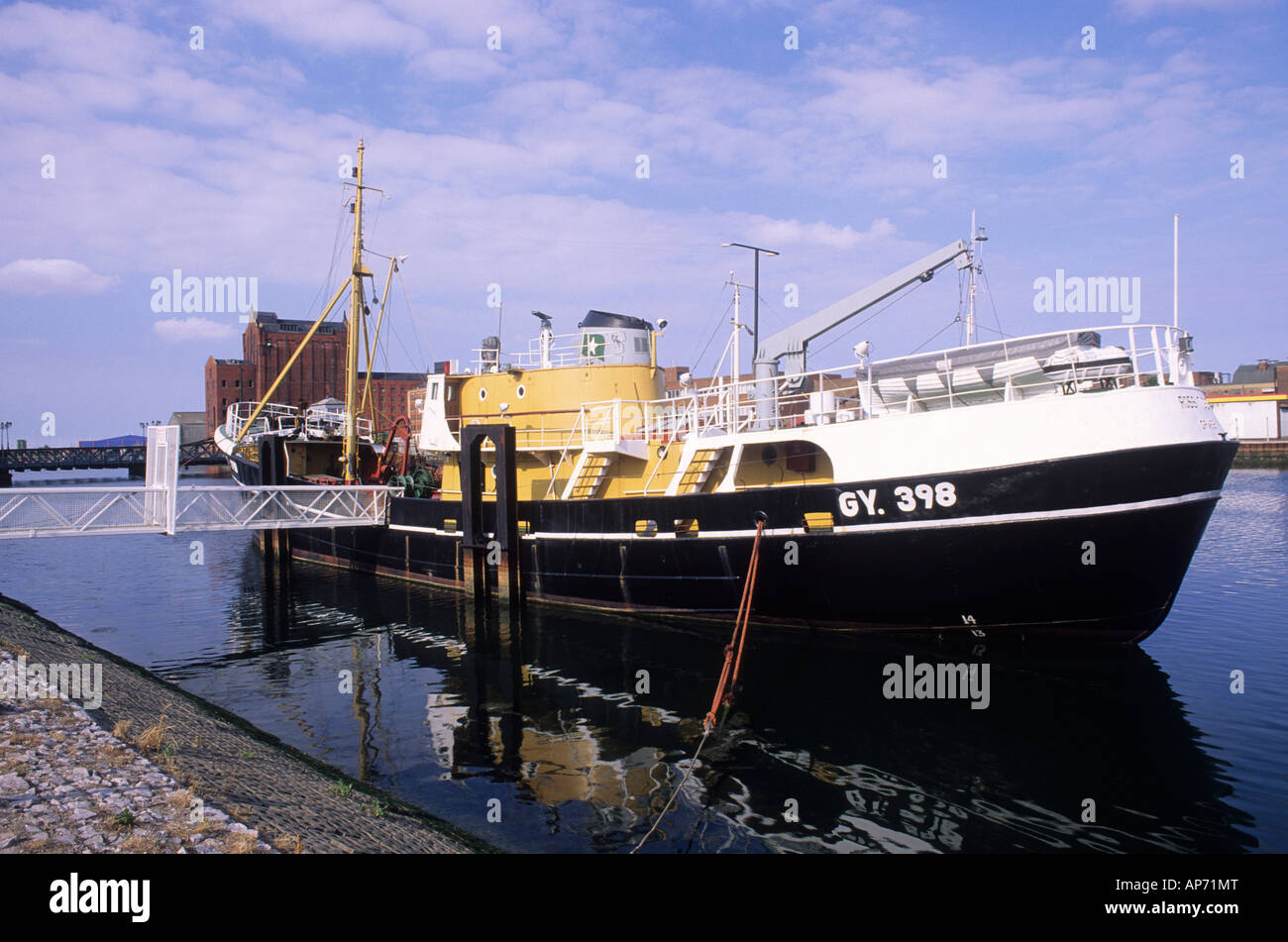 Grimsby National Fishing Heritage Museum Ross Tiger 2 Stock Photo ...