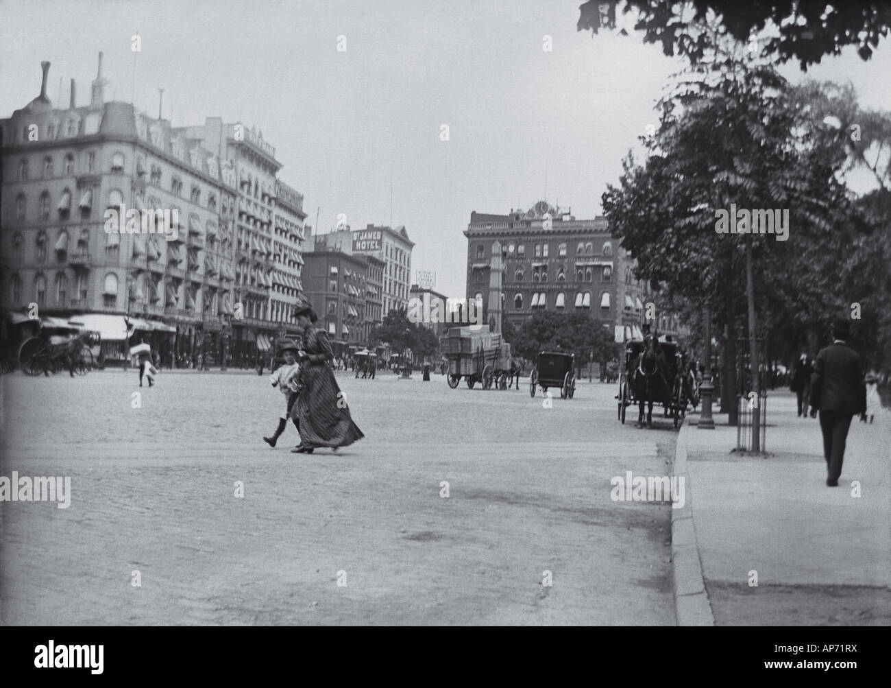 New york city 1890s hi-res stock photography and images - Alamy