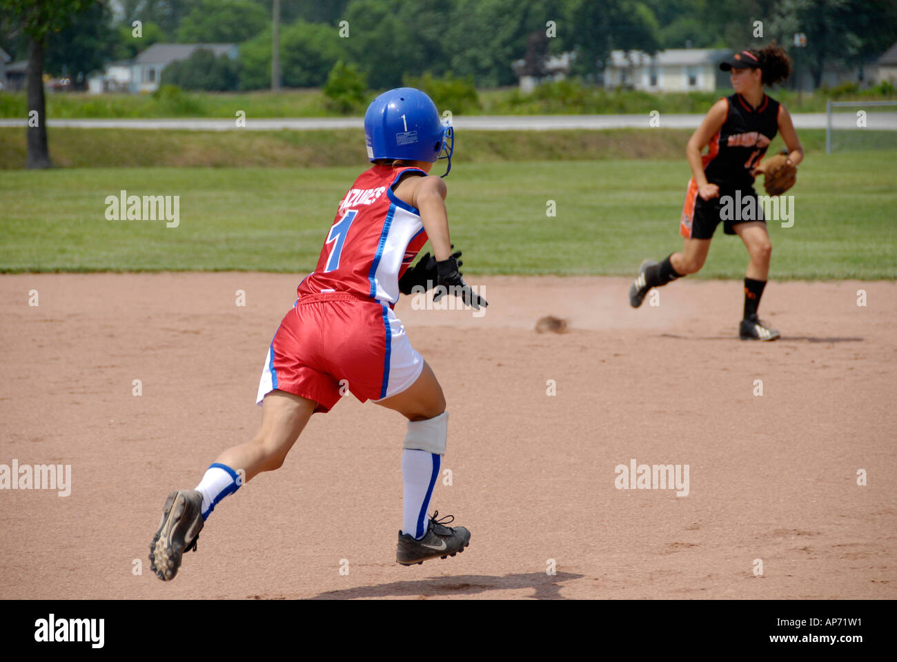 Female coach baseball teen hi-res stock photography and images - Alamy