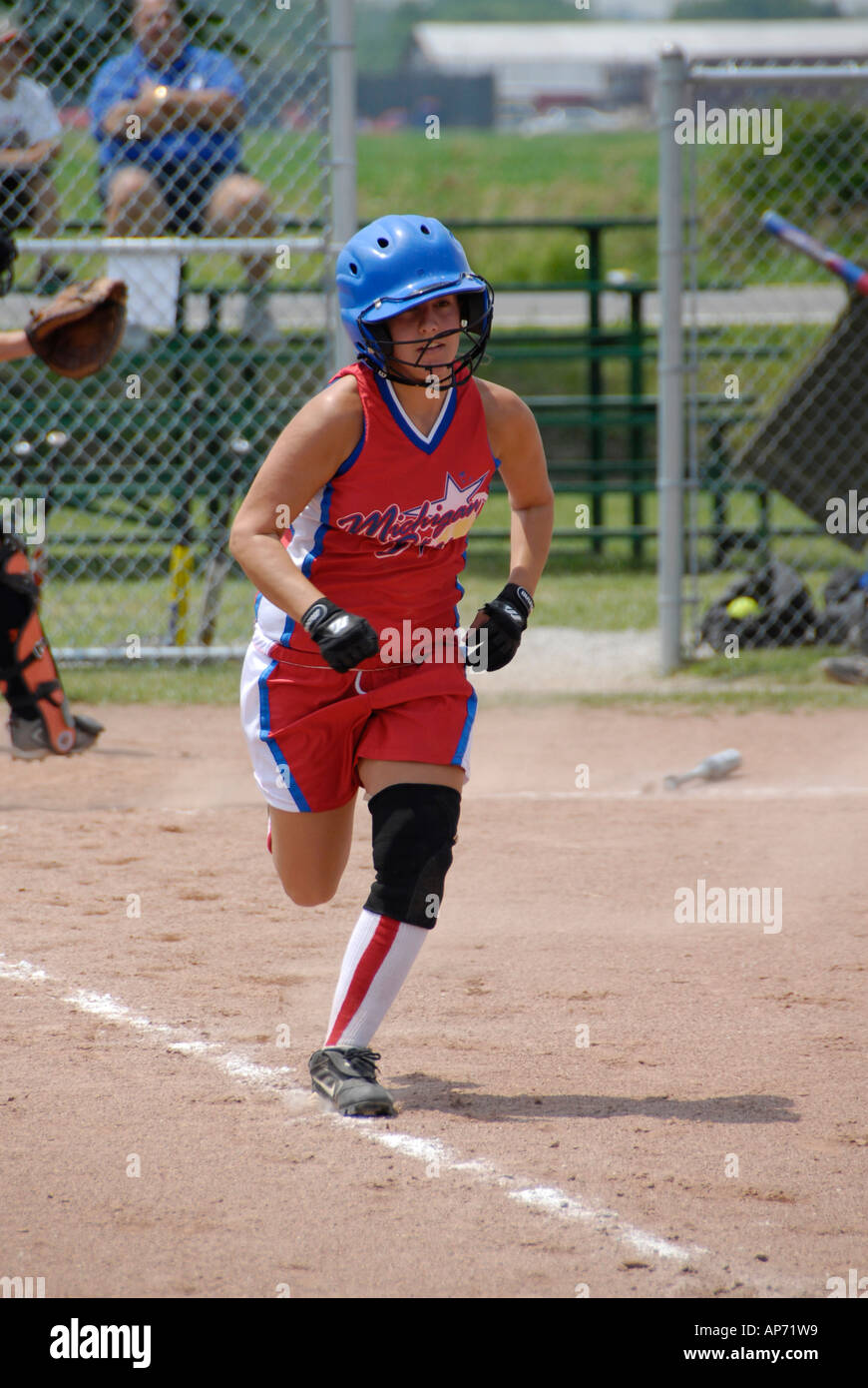 Female coach baseball teen hi-res stock photography and images - Alamy