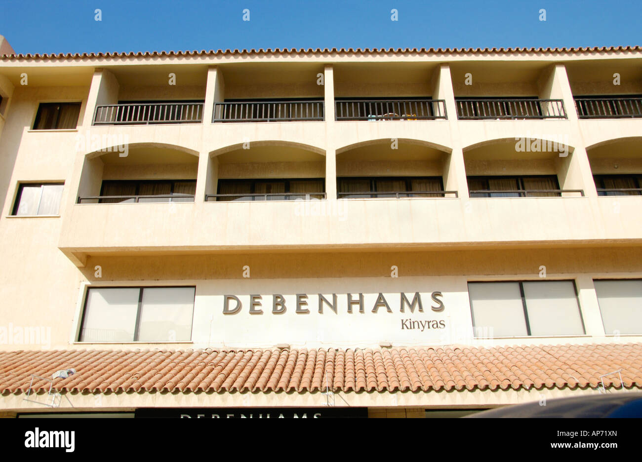 Debenhams Department store Pafos on the Eastern Mediterranean island of ...