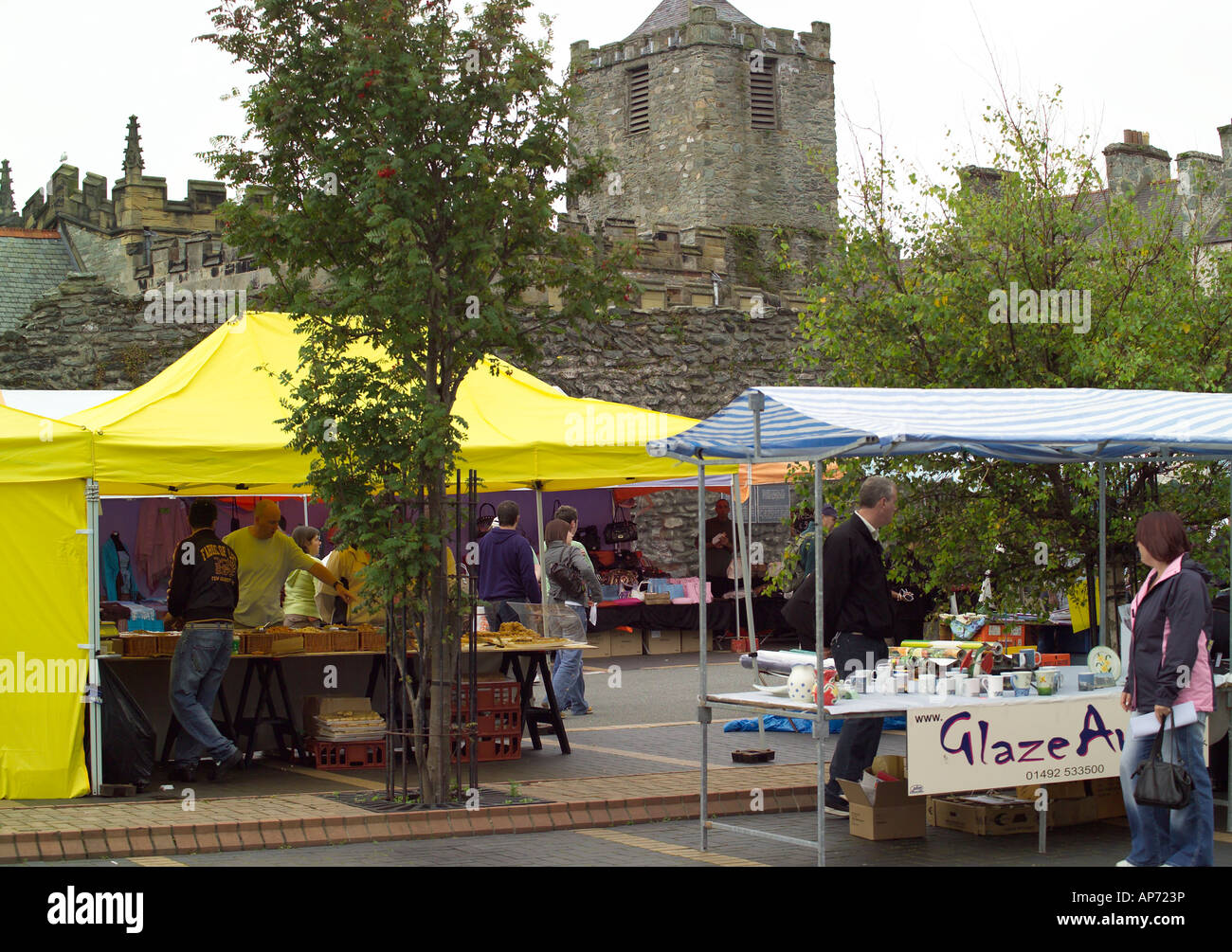 Market street holyhead anglesey wales hi-res stock photography and ...