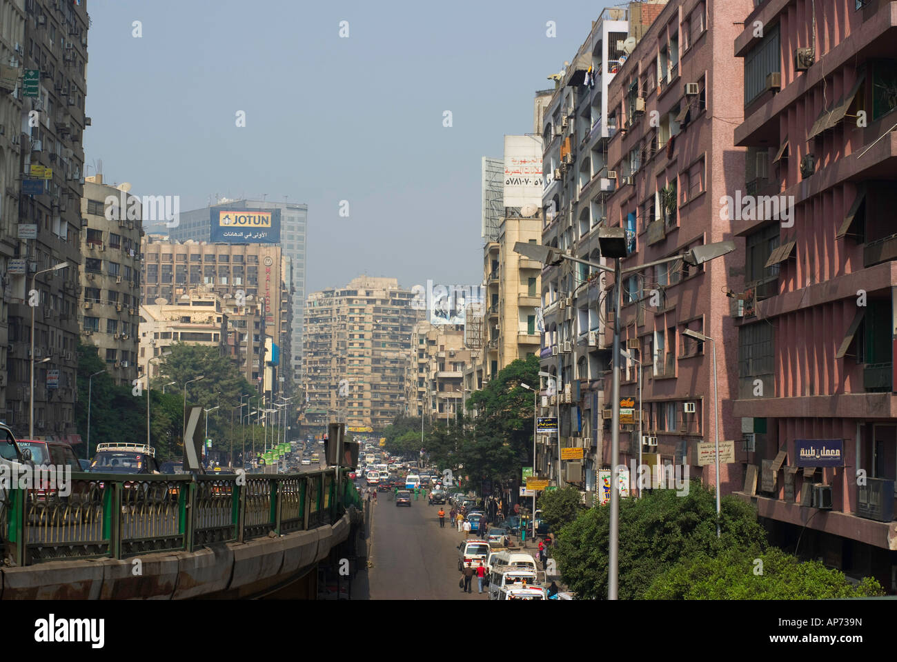 traffic on roads of Cairo Stock Photo - Alamy