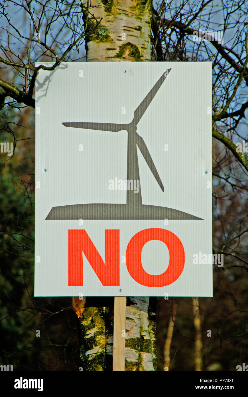 Protest against the construction of windfarms in rural areas of ...