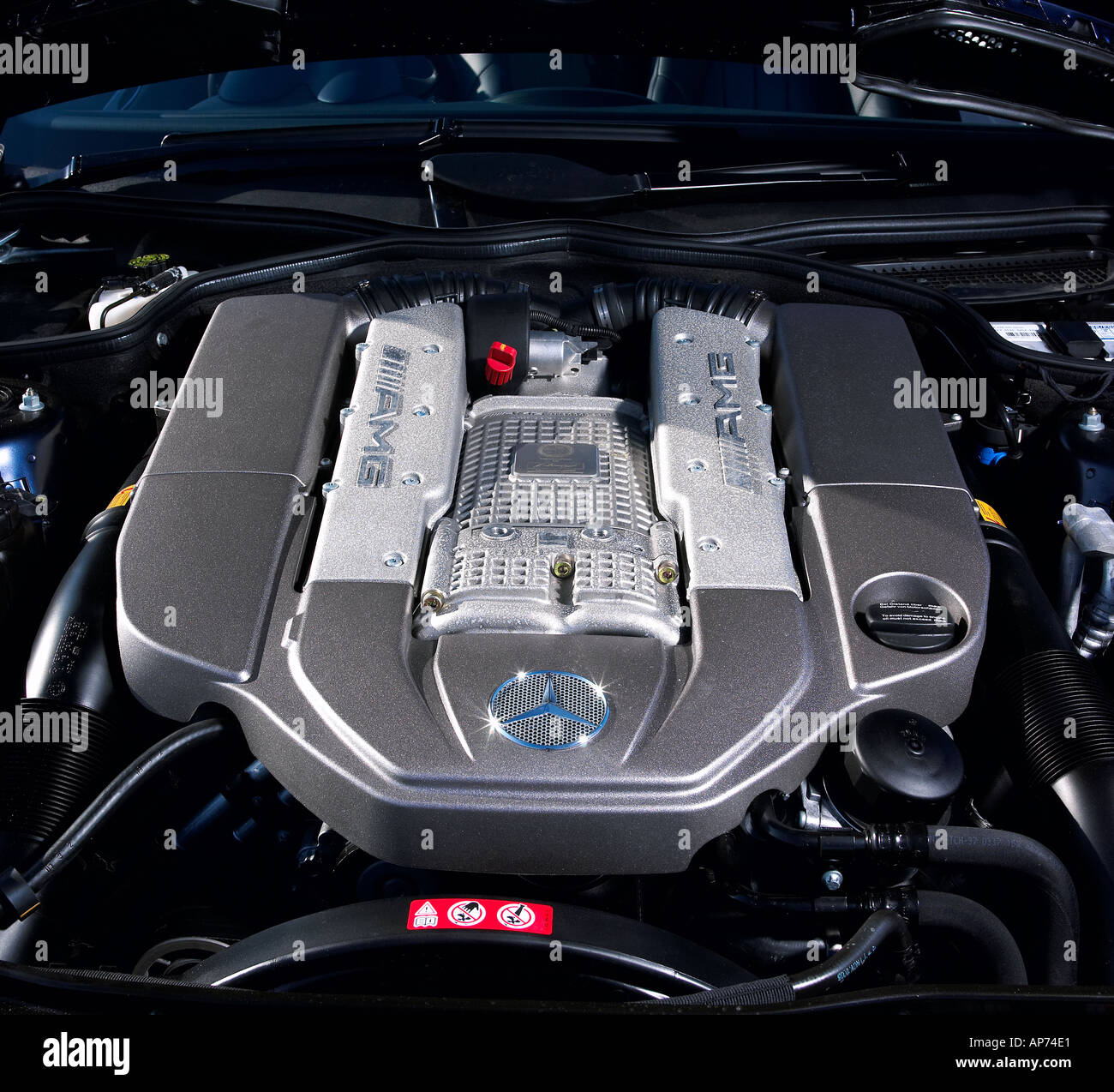 2003 Mercedes Benz SL55 AMG Stock Photo - Alamy