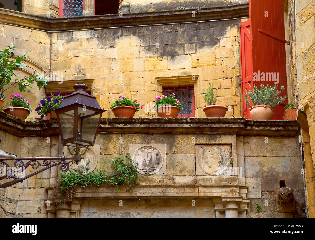 A French Balcony Stock Photo - Alamy