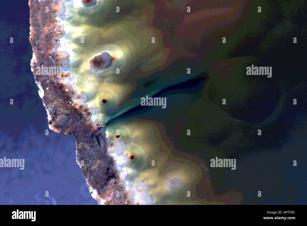 Mineral Chalcedon Stock Photo - Alamy