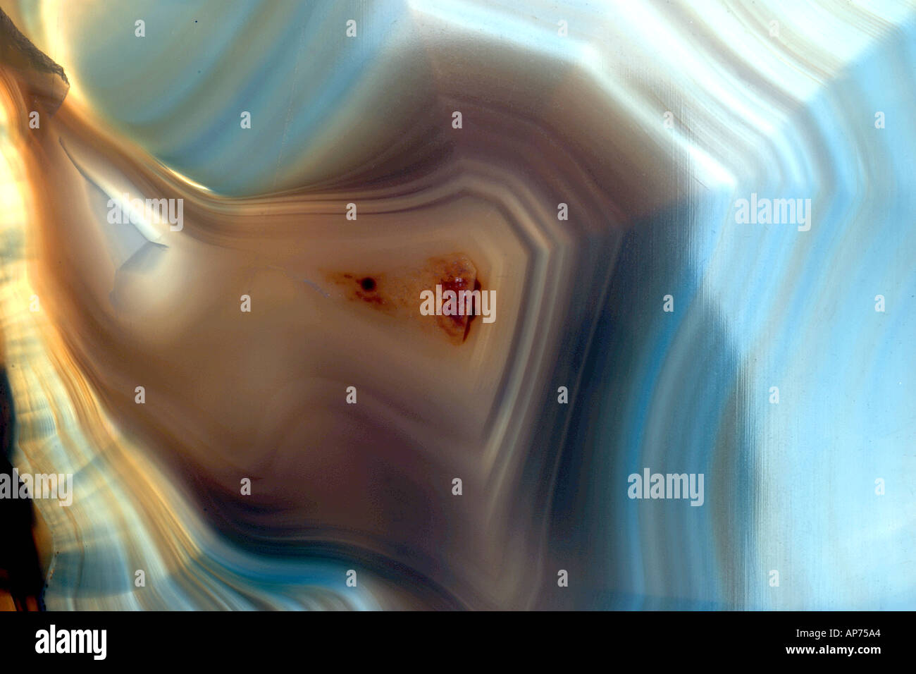 Mineral Chalcedon Stock Photo - Alamy